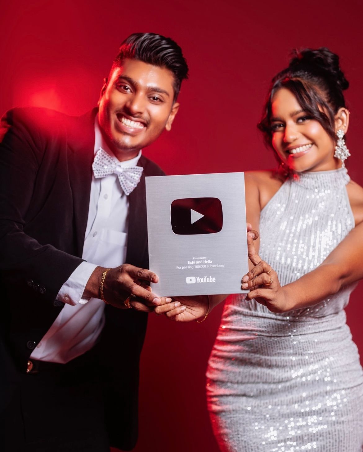 ‘Eshi and Hella’ Celebrate 100K YouTube Subscribers with Silver Play Button Milestone